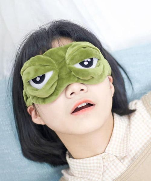 Adjustable Frog Eyes Sleeping Mask - ThingsFromMars.com