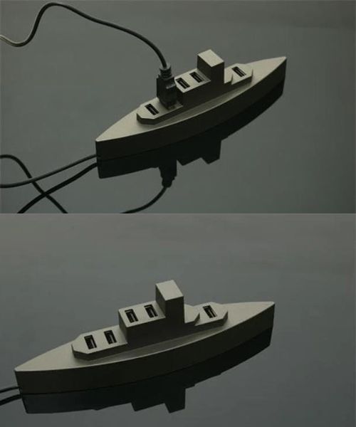 Battleship USB Hub - ThingsFromMars.com