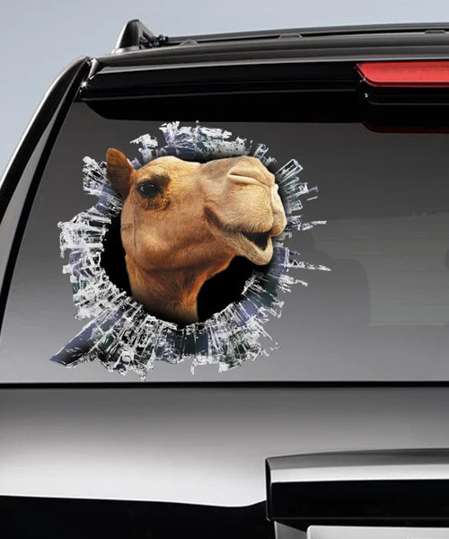 Camel Window Decal - ThingsFromMars.com