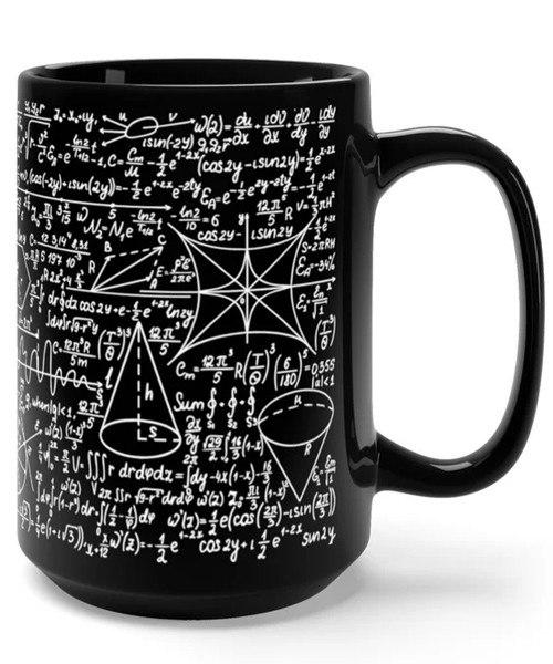 Math Equation Cool Quadratic Formula Geek Nerd Coffee Mug ...