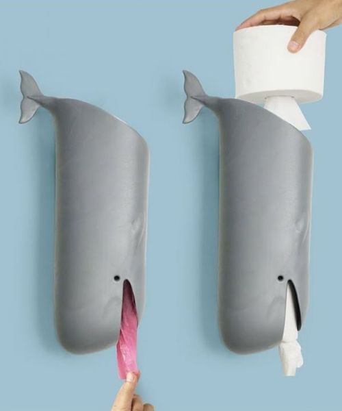 Moby Whale Toilet Paper Dispenser - ThingsFromMars.com