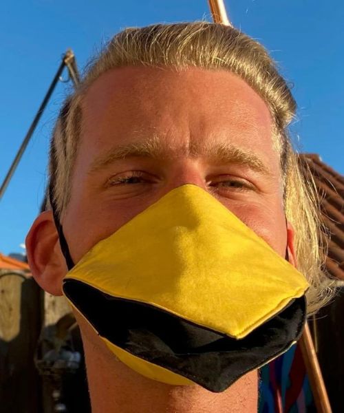 Moving Bird Beak Face Mask - ThingsFromMars.com