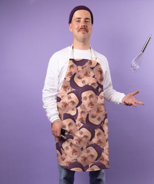 Personalized Face Cooking Apron - ThingsFromMars.com