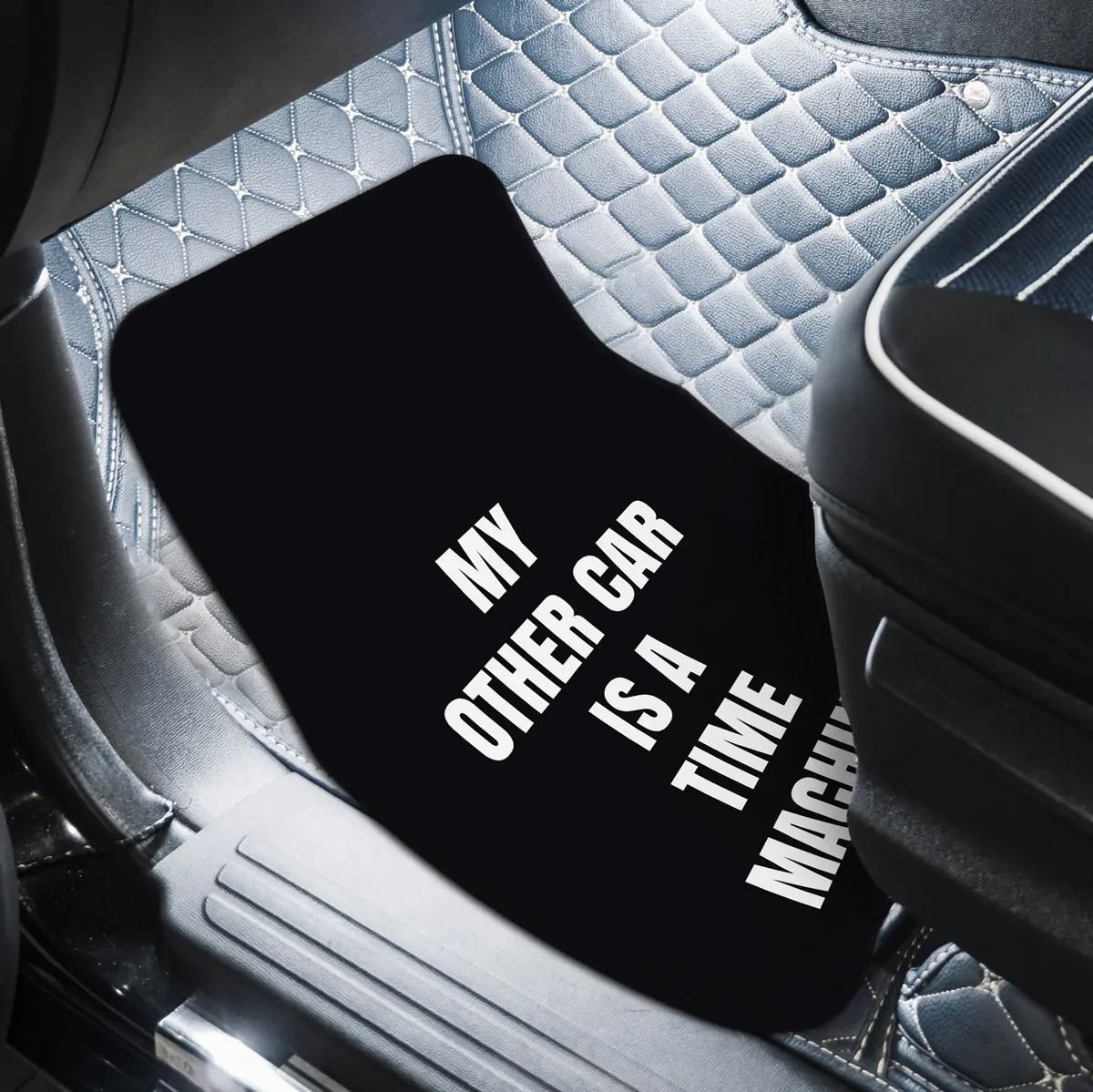 Personalized Message Car Mat - ThingsFromMars.com