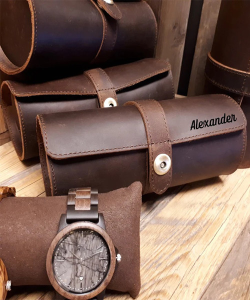 Personalized Watch roll - ThingsFromMars.com