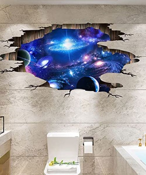 Purple Galaxy Wall Decal - ThingsFromMars.com