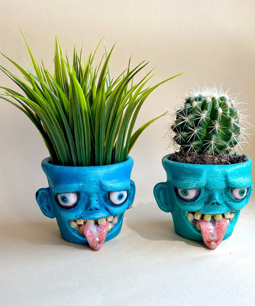 Zombie Air Plant Holders - ThingsFromMars.com