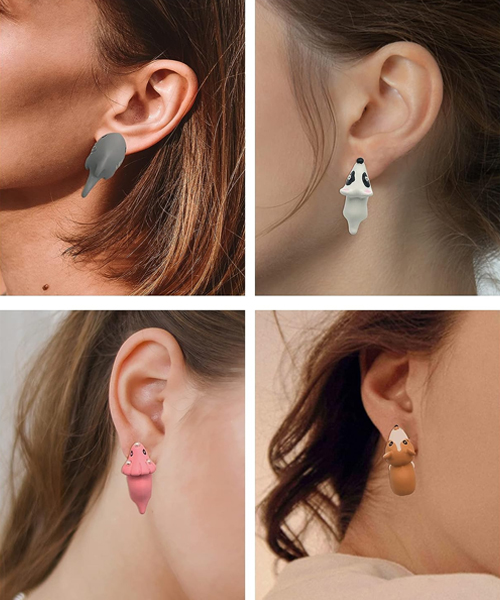 Funny Earrings That Will Make You Laugh Out Loud ThingsFromMars.com