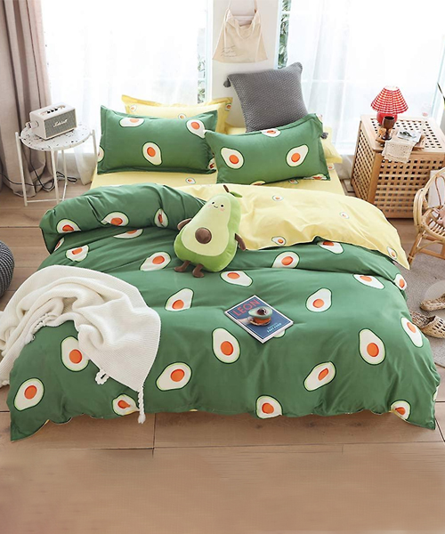Avocado Duvet Cover Set - ThingsFromMars.com