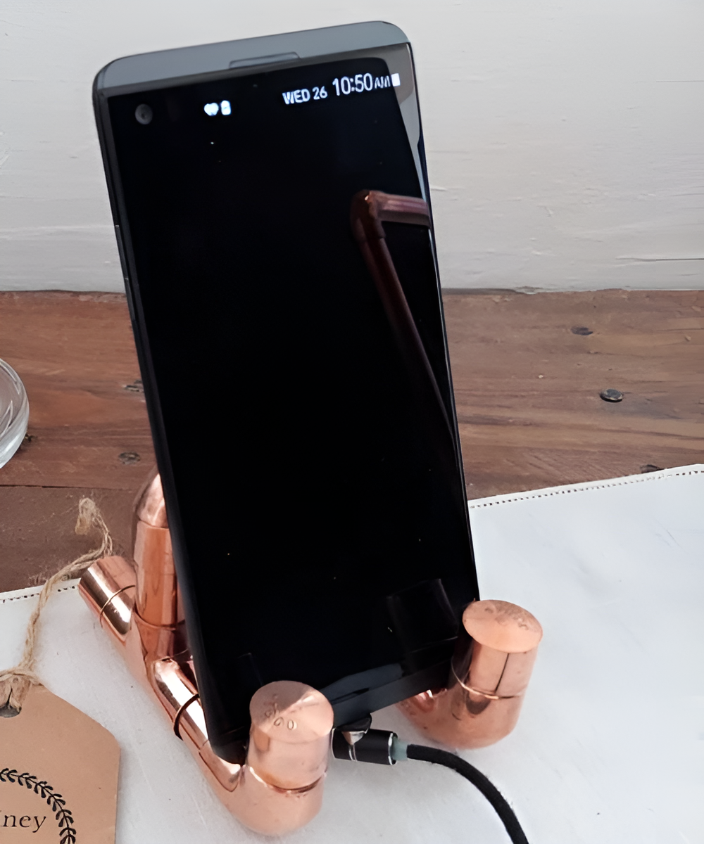 Copper Phone Stand - ThingsFromMars.com