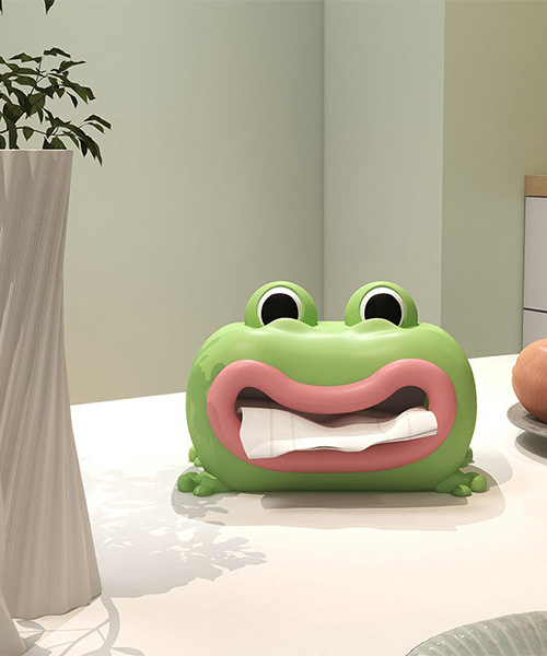 Cute Frog Tissue Box - ThingsFromMars.com