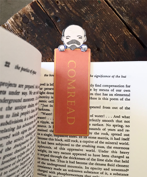 Cute Lenin Bookmark - ThingsFromMars.com