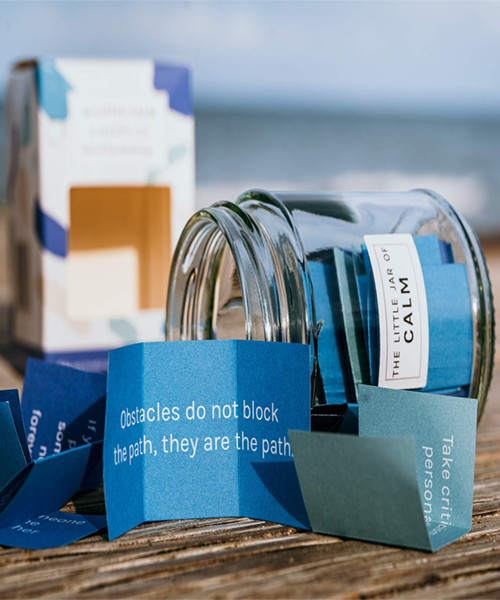 Calm and Mindfulness Positive Quotes Jar - ThingsFromMars.com