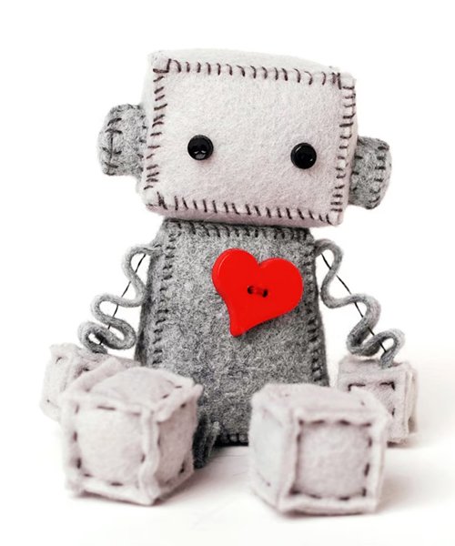 DIY Kit Felt Robot - ThingsFromMars.com