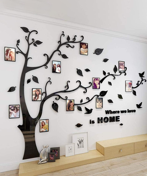 Family Photo Frame Sticker - ThingsFromMars.com