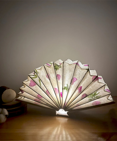Handmade Paper Foldable Lamp - ThingsFromMars.com