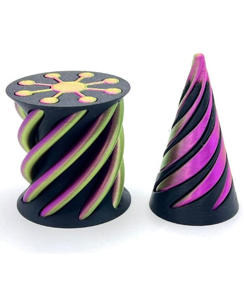 Impossible Pyramid Passthrough Sculpture - ThingsFromMars.com