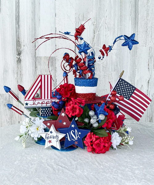 Memorial Day Centerpiece - ThingsFromMars.com