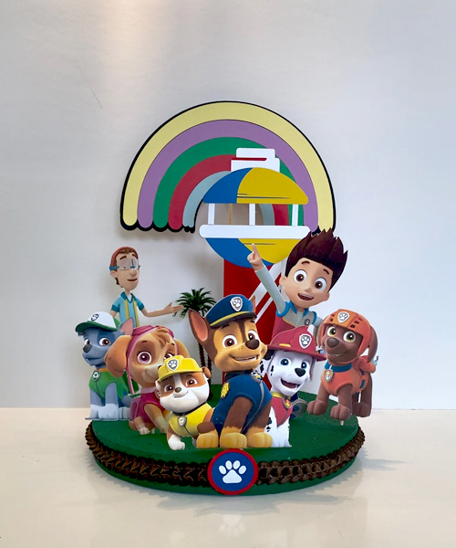 Paw Patrol Cake Topper - ThingsFromMars.com
