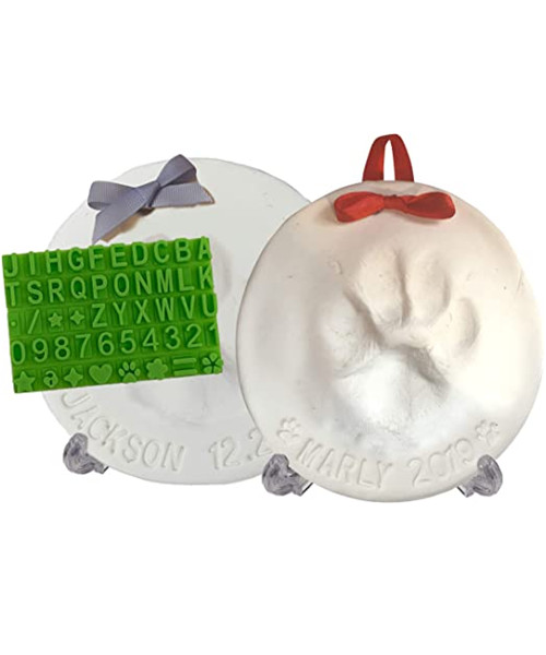 Paw Print Christmas Ornament - ThingsFromMars.com