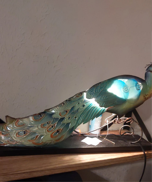 Peacock Lamp That Will Make You Feel Like A Million Bucks ...