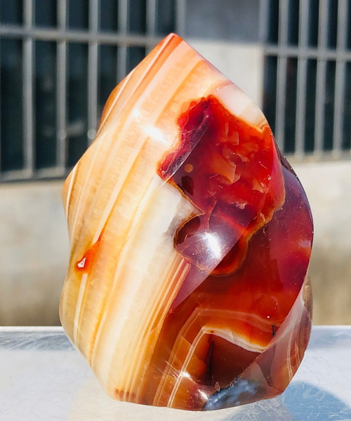 Red Agate Torch Crystal - ThingsFromMars.com