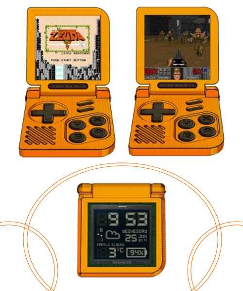 Retro Gaming Watch - ThingsFromMars.com