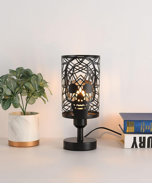 Skull Table Lamp - ThingsFromMars.com