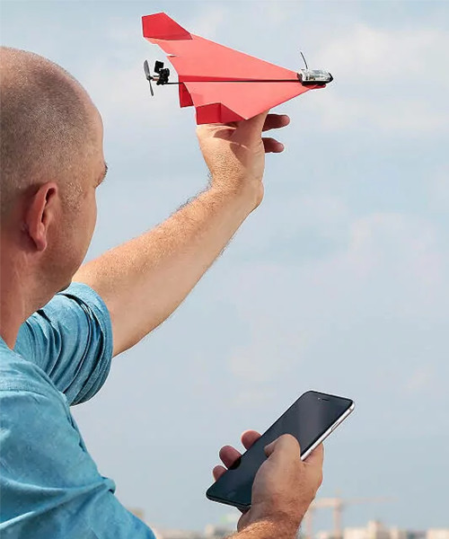 Smartphone-Controlled Paper Airplane - ThingsFromMars.com