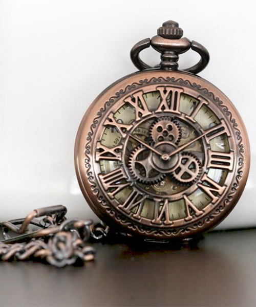 Steampunk Pocket Watch - ThingsFromMars.com