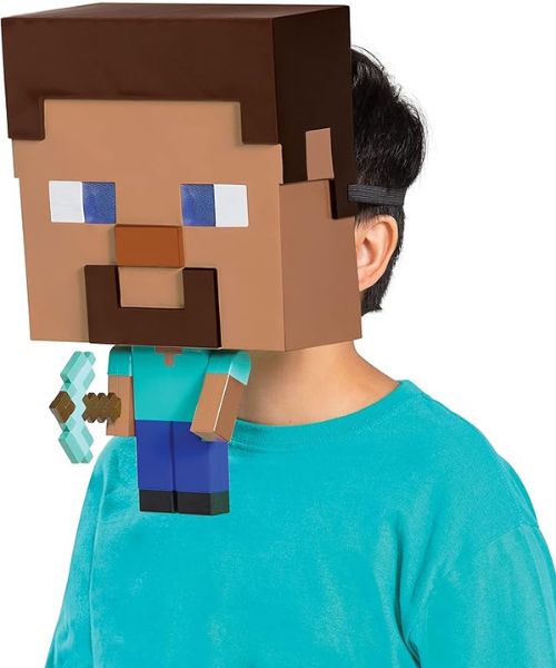 Steve Minecraft Mask - ThingsFromMars.com