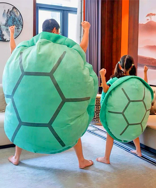 Wearable Turtle Shell Pillows - ThingsFromMars.com